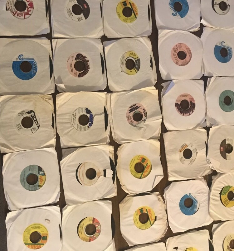 LOT of Reggae 45 Vinyl Records Singles Dancehall Various Artist(see ...