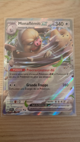 Monaflemit Ex 147 EV8 Etincelles Deferlantes ☆ Direct Sleeve ☆ Carte ...