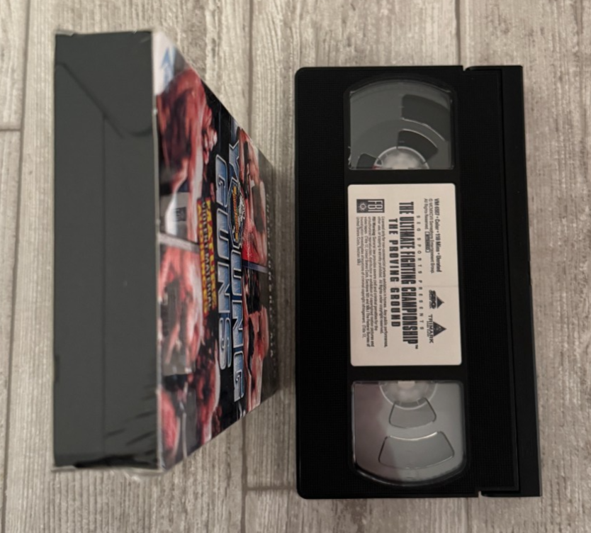 UFC 11 & 19 VHS Ultimate Fighting Championship Young Guns Chuck Liddell ...
