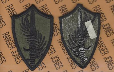 USA Central Command CENTCOM OD Green & Black BDU 3" patch m/e | eBay