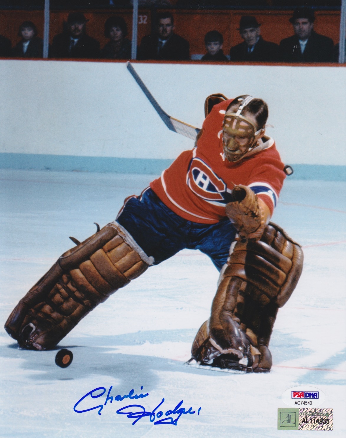 CHARLIE HODGE Signed Autograph Auto 8x10 Photo Picture Montreal ...