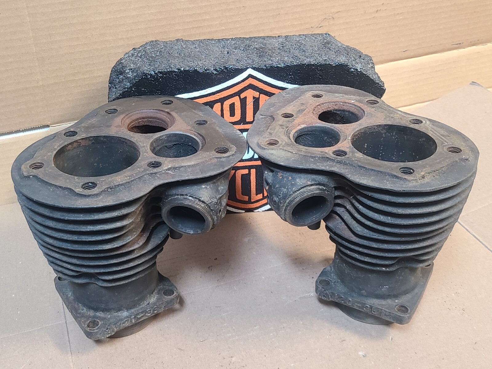 1936-1973 Harley-Davidson Flathead WL RL Cylinders OEM 120-36 | Genuine OEM