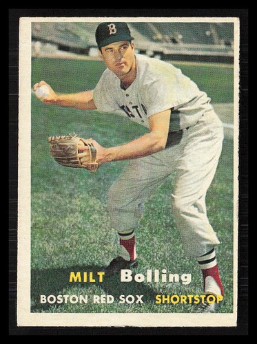 Milt Bolling 1957 Topps #131 Boston Red Sox | eBay