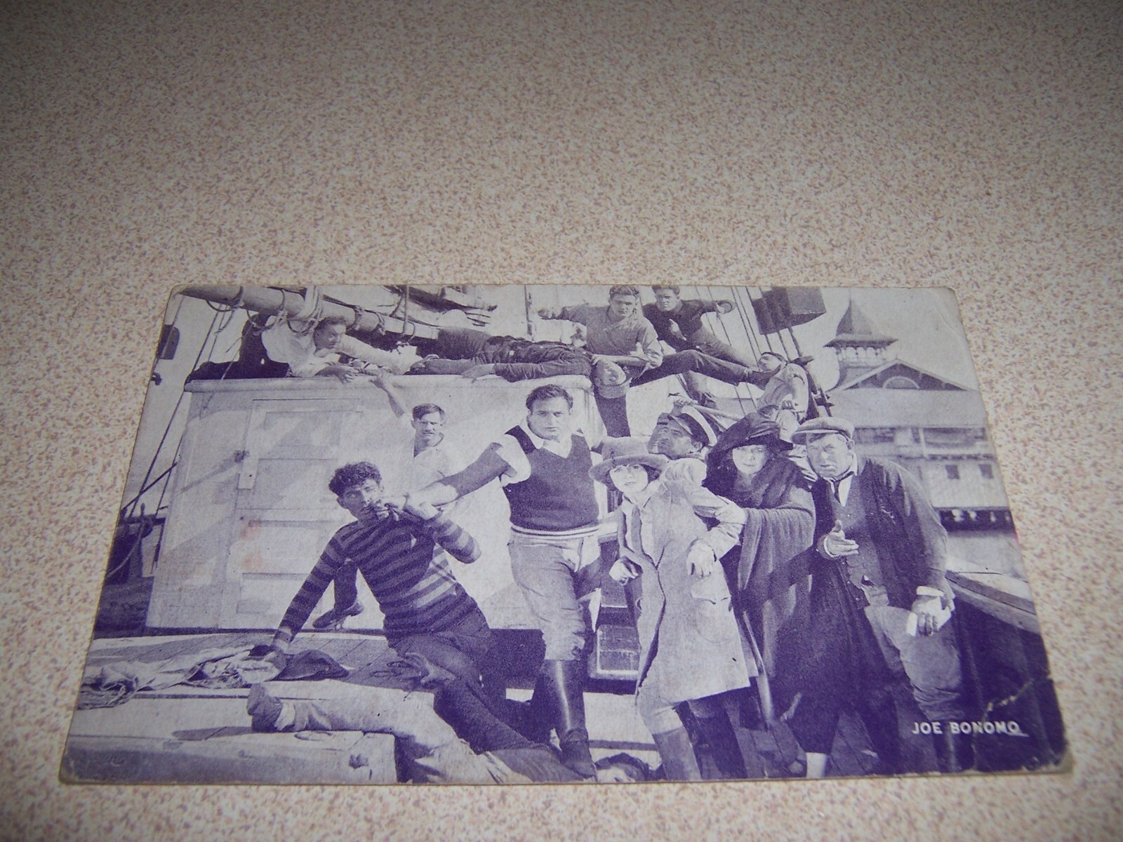 1920s THE STRONGMAN ACTOR JOE BONOMO ANTIQUE POSTCARD | eBay