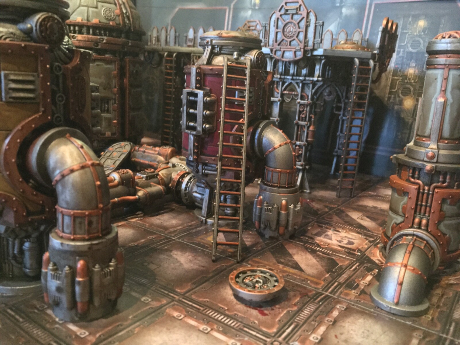 PAINTED Sector Mechanicus COMMISSION kill team Warhammer 40k necromunda ...