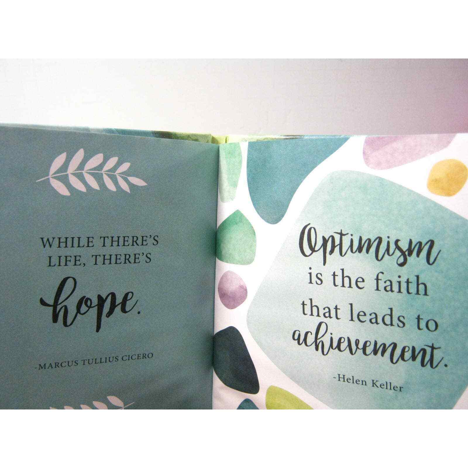 Inspirational Get Well Thinking of You Gift Keepsake Booklet Quotes on ...