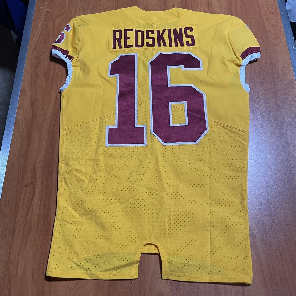 Prototype Nike Authentic Washington Redskins Color Rush Jersey Yellow ...