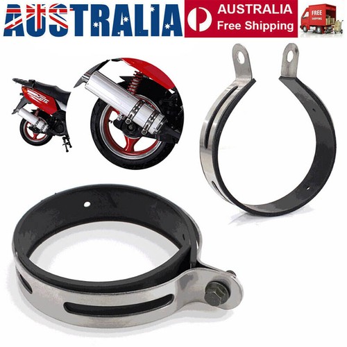 Universal 11cm Motorcycle Silencer Hanger Exhaust Muffler Mount Bracket ...