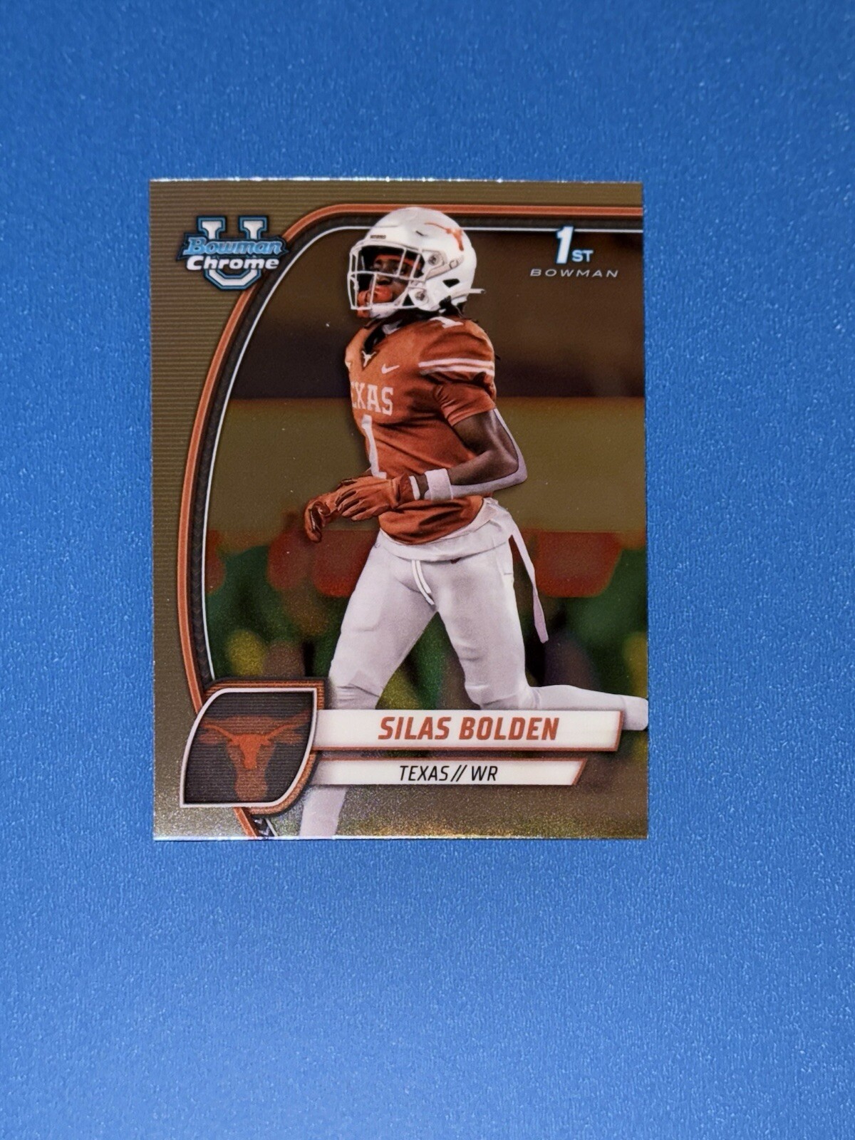 2024 Bowman Chrome University Silas Bolden 1st Bowman RC #164 Texas ...