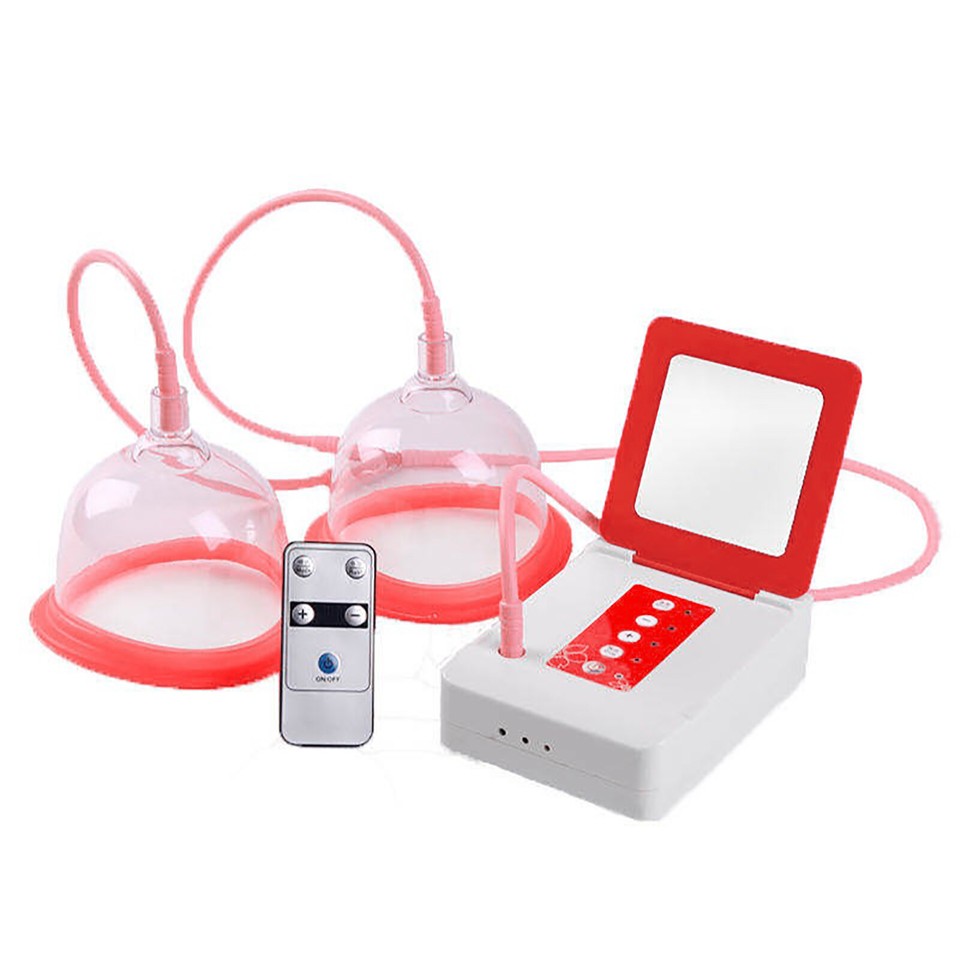 Electric Vacuum Breast Enlargement Therapy Machine Enhancement Pump B/C ...