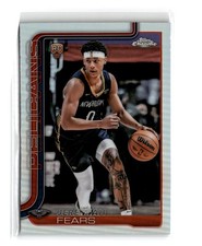 2025-26 Topps Chrome - Jeremiah Fears #257 Basketball Refractor (RC ...