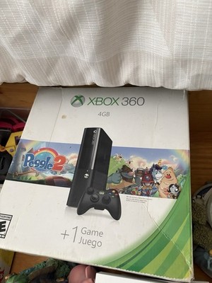 Microsoft Xbox 360 4GB Black Console Wi-Fi HDMI Peggle 2 Bundle | eBay
