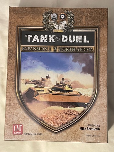 Tank Duel Expansion 1 North Africa Board Game GMT Games NEW SEALED 2021 ...