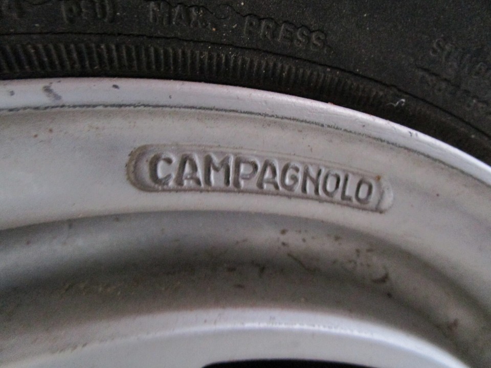 Alfa Romeo Spider GTV 5-Spoke Magnesium Alloy Wheel with Cap 14" 1966 ...