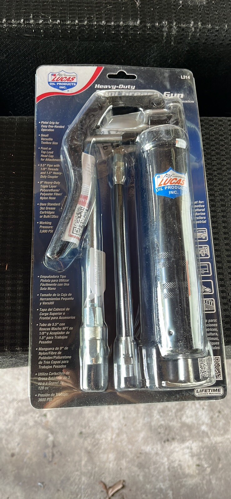 Lucas Oil Mini Marine Grease Gun LSS314 for sale online | eBay