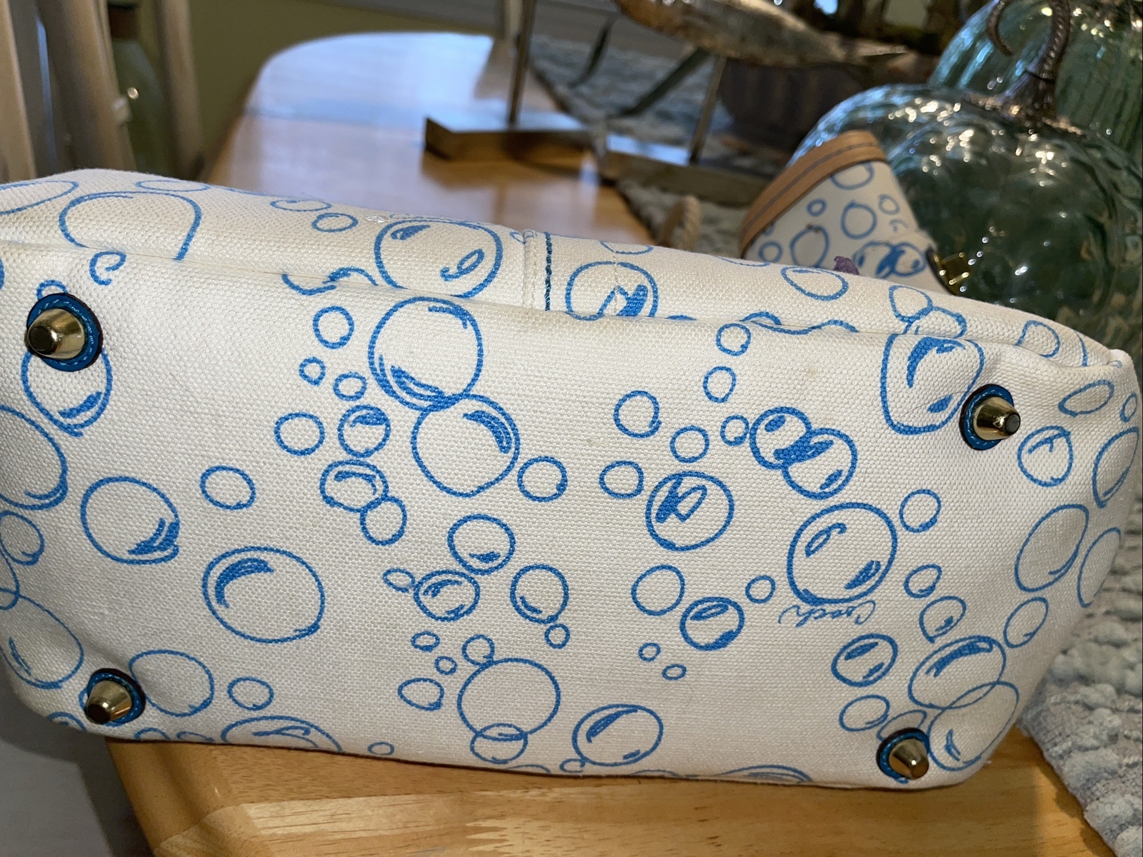 COACH "LIMITED EDITION" RESORT BUBBLE/FISH/CORAL CANV… - Gem