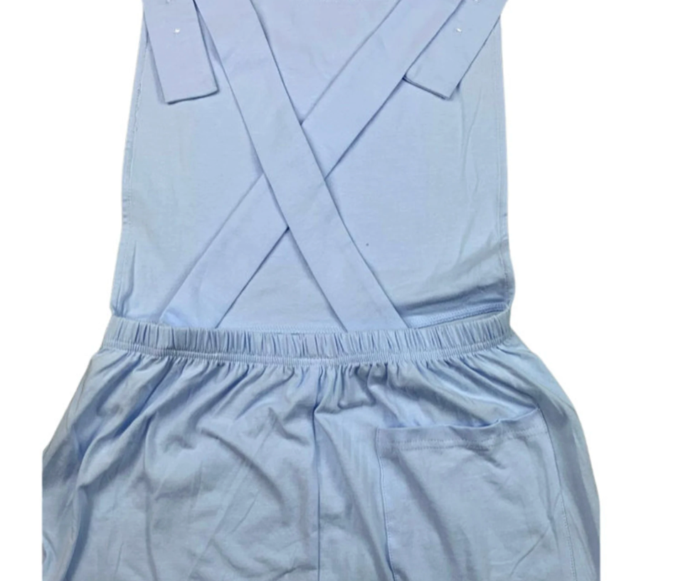 Adult shortalls Baby Blue, diaper wear | eBay