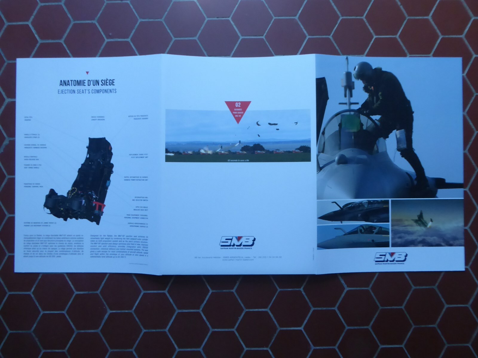 DOCUMENT SAFRAN MARTIN BAKER EJECTION SEAT RAFALE MIRAGE SIEGE ...
