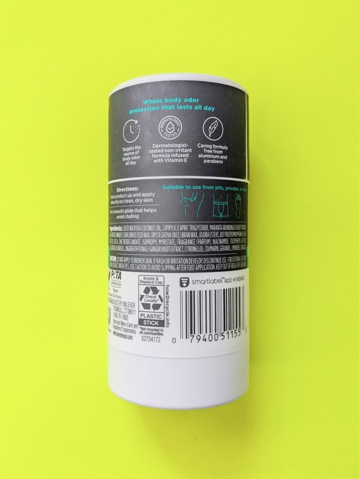 DOVE Men + Care Whole Body Deo Deodorant Stick Aloe & Bamboo - Limited ...