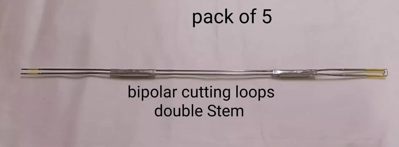 BIPOLAR CUTTING LOOP DOUBLE STEM PACK OF 5 | eBay