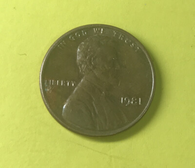 1981 Copper Lincoln Penny Cent-No Mint Mark Great Condition Coin | eBay