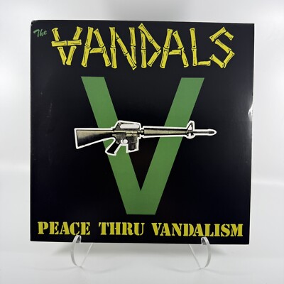 The Vandals - Peace Thru Vandalism Vinyl Yellow Color Variant | eBay