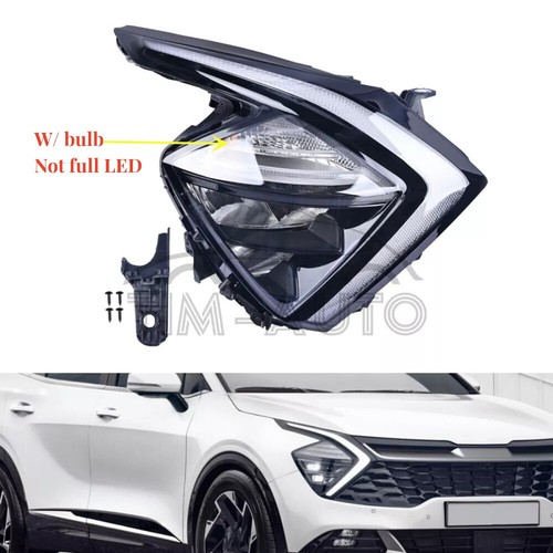 Right Passenger Side Headlight For 2022-2024 Kia Sportage SX EX LX ...