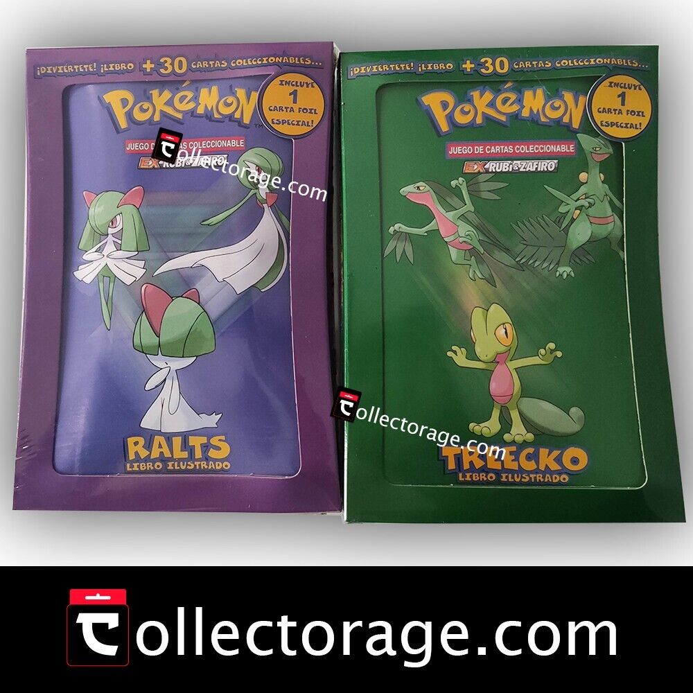 Spanish Minibook+ Deck Pokemon TCG EX Ruby & Sapphire - 2004 Spanish Minibook+ Deck Pokemon TCG EX Ruby & Sapphire - 2004