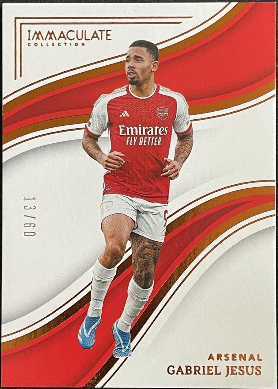 2023-24 Panini Immaculate Collection - Gabriel Jesus #115 /60 for sale ...