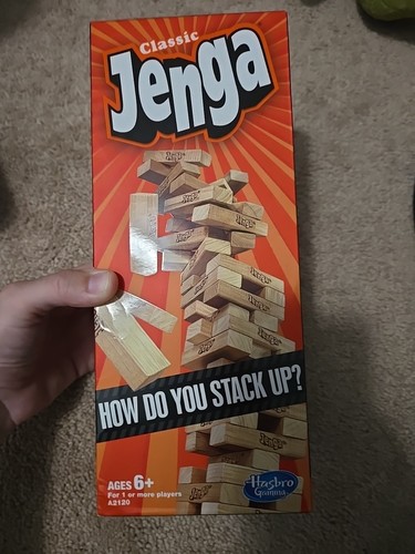 Hasbro Classic Jenga Game - A2120 - Boxed | eBay