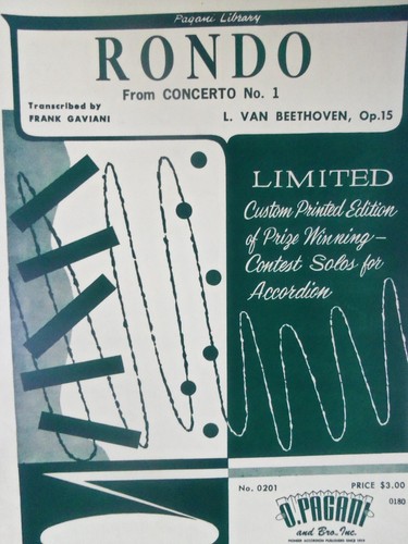 RONDO FROM CONCERTO No 1 Op 15 BY F.GAVIANI ACCORDION CLASSICAL SOLO ...