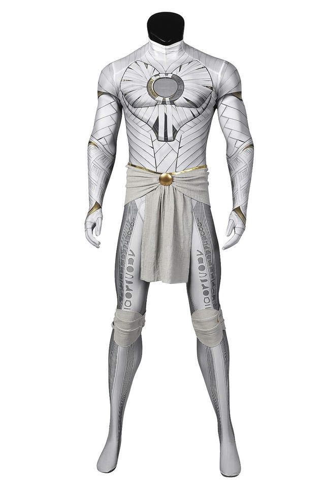 Moon Knight Film Cosplay Costume Halloween Outfit Boot Jump-suit Zentai ...