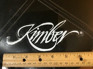 Kimber Firearms Decal Sticker | eBay