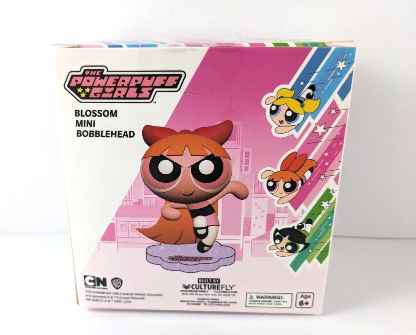 CultureFly Powerpuff Girls Blossom Buttercup Bubbles Mini Bobble Head ...