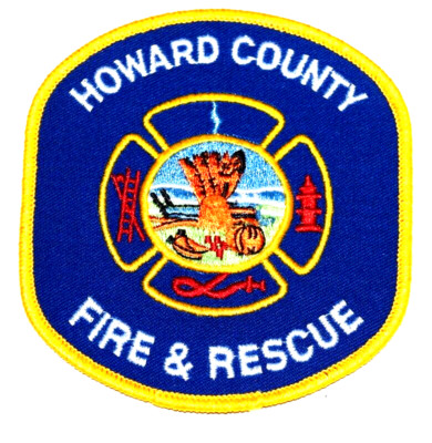 HOWARD COUNTY – FIRE & RESCUE - Fire Patch EMS Rescue Public Safety | eBay
