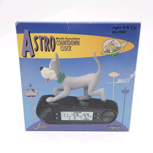 The Jetsons Multi Function Countdown Alarm Clock Astro Radio Shack ...
