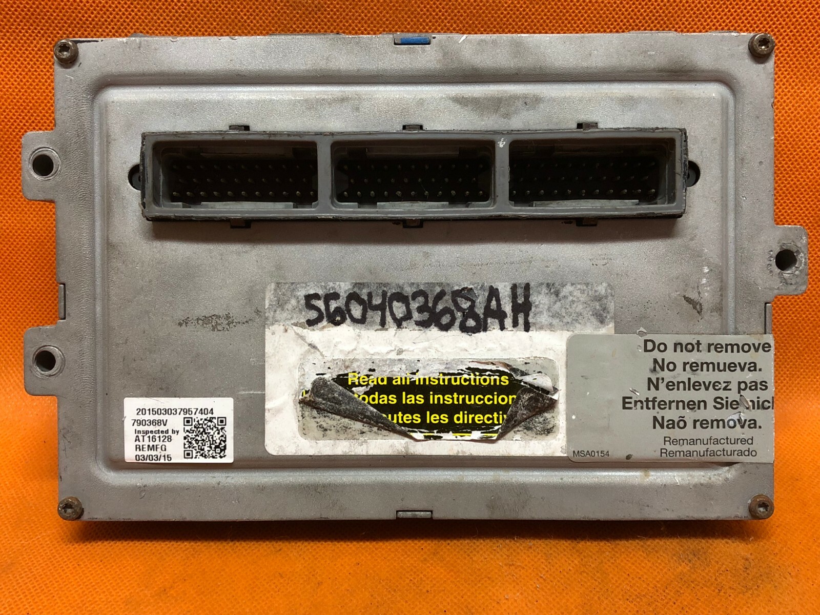 REFLASHED VIN NO SKIM PLUG & PLAY 00 DODGE RAM 5.2 ECM ECU MODULE PCM ...