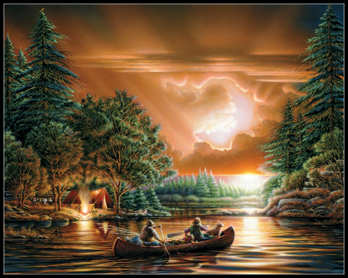 Evening Rendezvous - DIY Chart Counted Cross Stitch Patterns Needlework ...