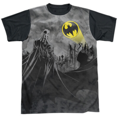 Batman Heed The Call, Adult Halloween Costume T Shirt (Black Back), S ...