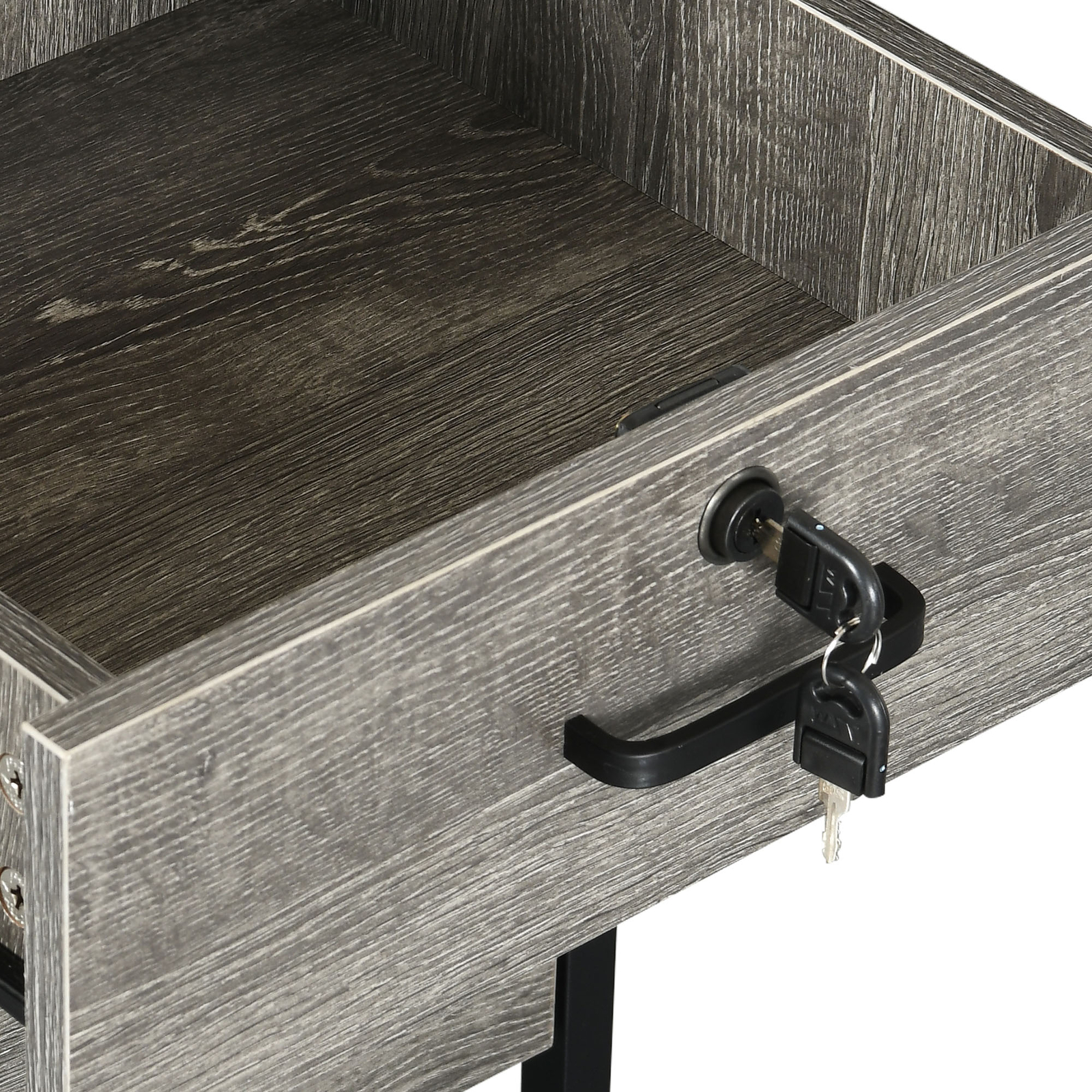 79" L-Shaped Desk U Shaped Gaming Desk Computer Desk with LED Strip ...