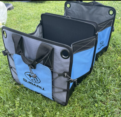 Genuine Subaru OEM Rear Cargo Organizer | SOA567T100 | Blue | Clips ...