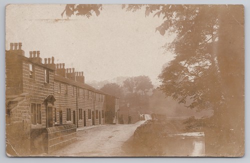 RPPC Cottages & Bridge Wycoller? Colne Keighley Area Lancs Yorks Border ...
