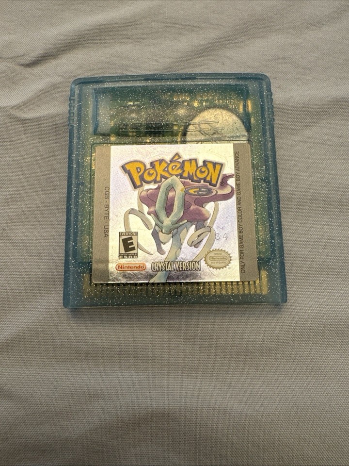 Nintendo Gameboy Color Pokemon Crystal Version Authentic, 2000 Untested ...