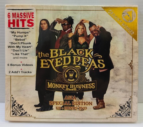 Philippines BLACK EYED PEAS Monkey Business DVD & CD Set SEALED Asian ...