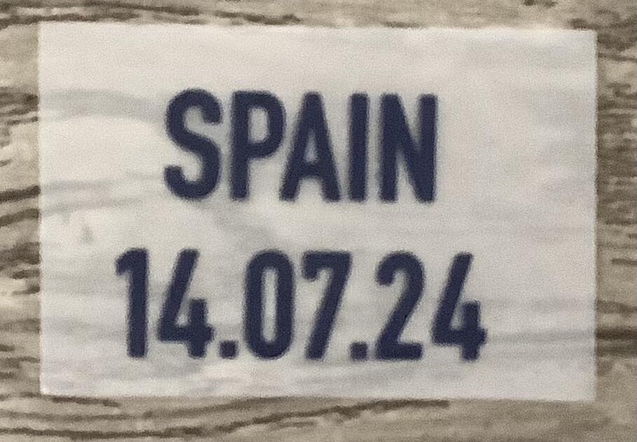 Euro 2024 FINAL SPAIN ENGLAND FULL SET PATCHES MATCH DETAIL PATCHES SET | eBay