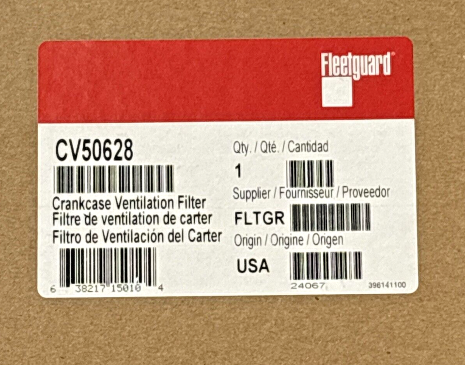 ~ NEW GENUINE FLEETGUARD OEM CRANKCASE VENTILATION FILTER for CUMMINS ...