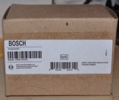Bosch Ground Loop Isolation Transformer TC8235GIT new 800549024310| eBay
