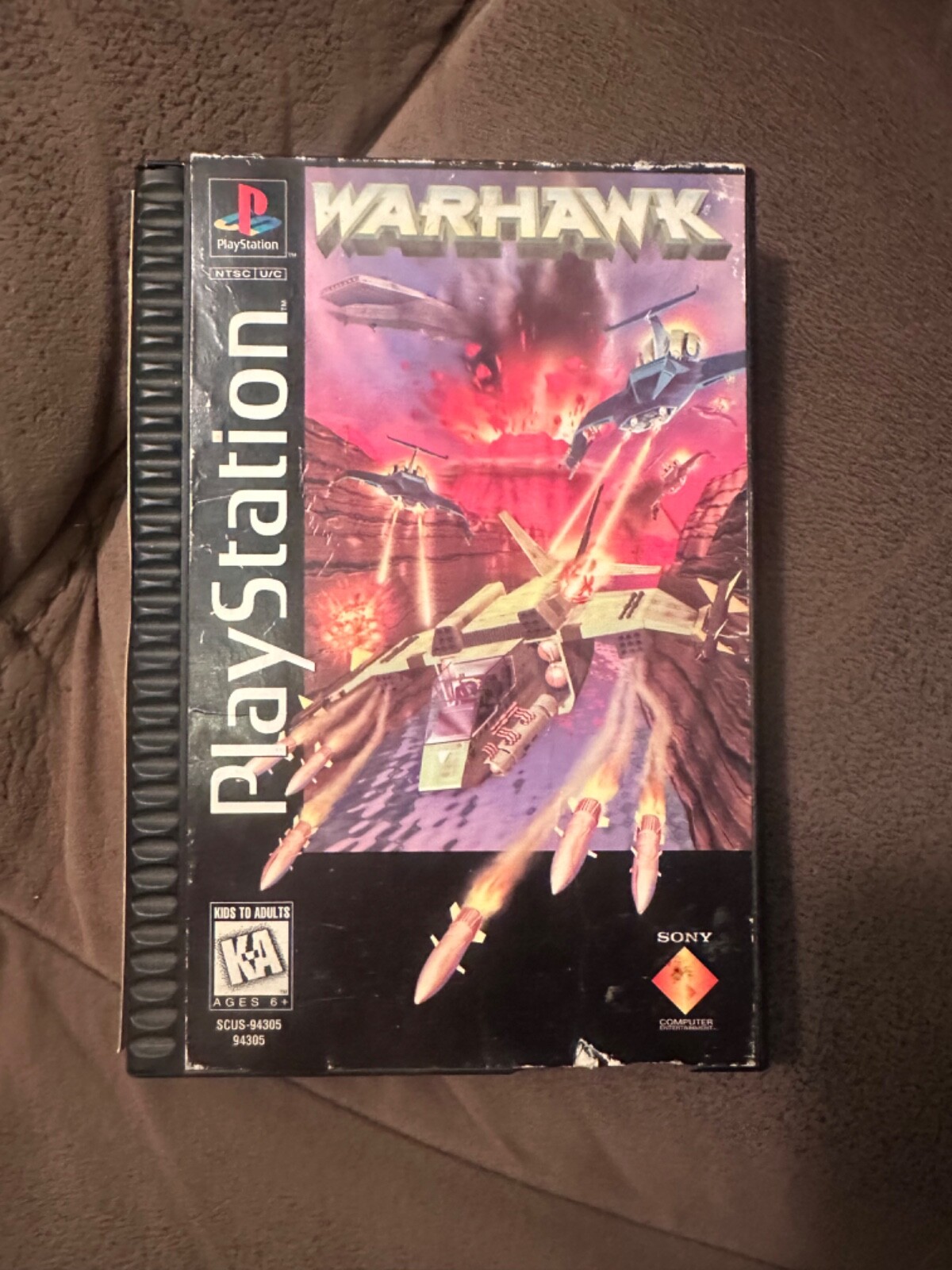 WarHawk (Sony PlayStation 1, 1995) PS1 Complete CIB W/Reg Card Long Box ...