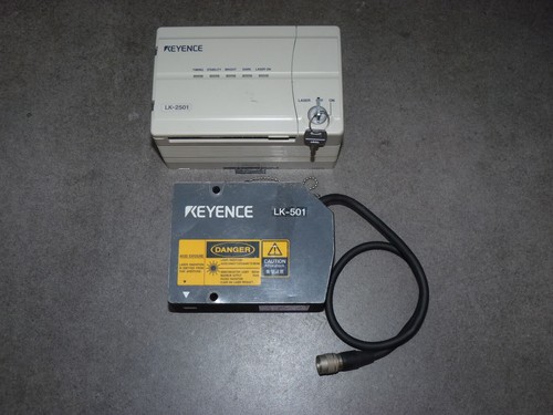 KEYENCE LK-501 & LK-2501 LASER DISPLACEMENT SENSOR & CONTROLLER LK501 ...