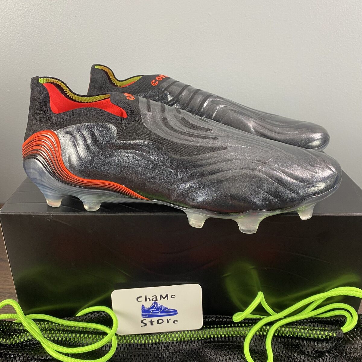 Adidas Copa Sense+ FG Black boots Cleats Soccer Shoes GW3608 Adidas Copa Sense+ FG Black boots Cleats Soccer Shoes GW3608